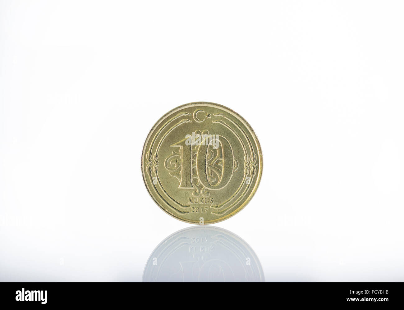 10 kurus coin turkey hi-res stock photography and images - Alamy