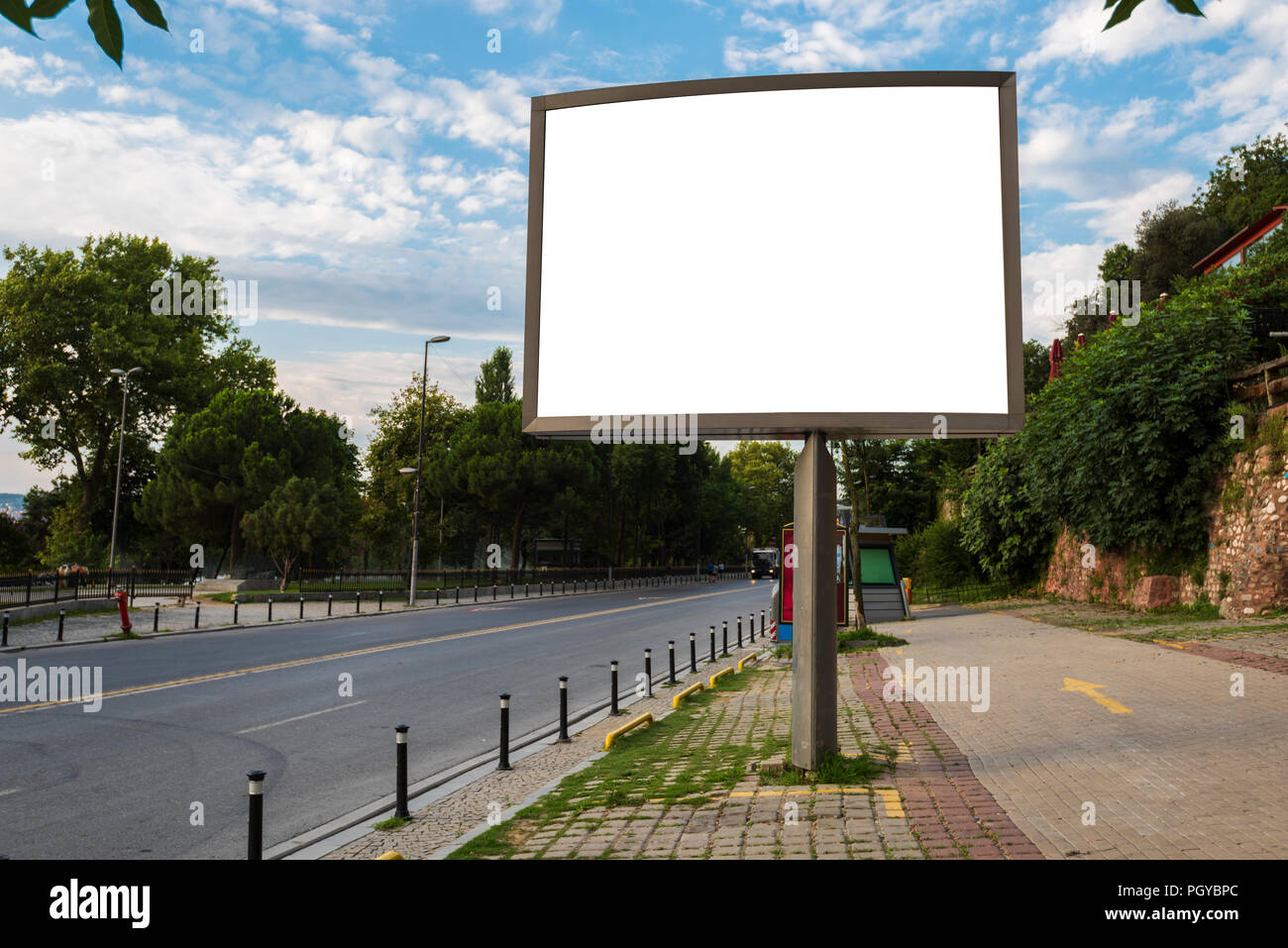 Billboard poster roadside hi-res stock photography and images - Alamy