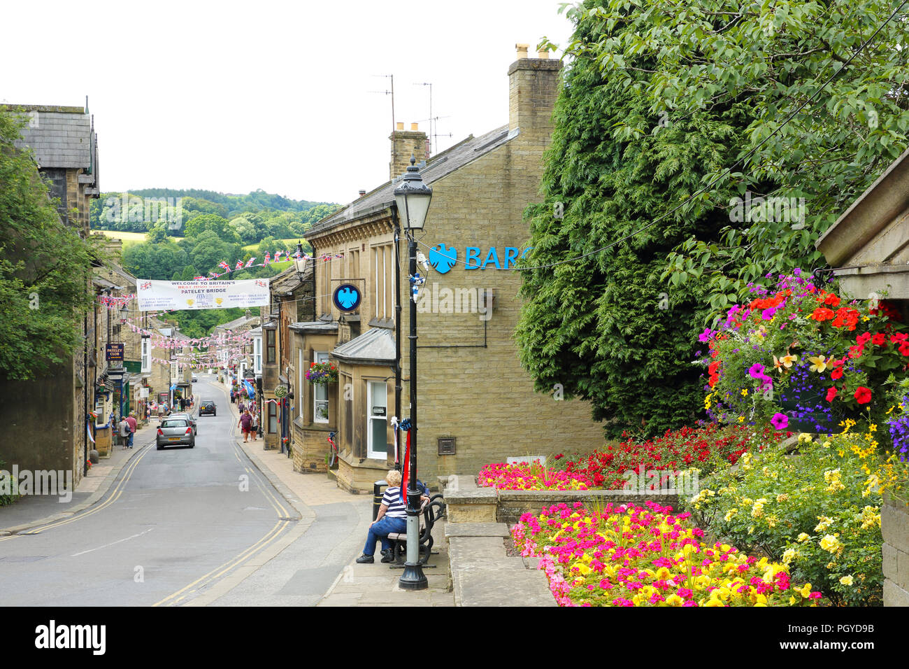 Pateley bridge main street hi-res stock photography and images - Alamy