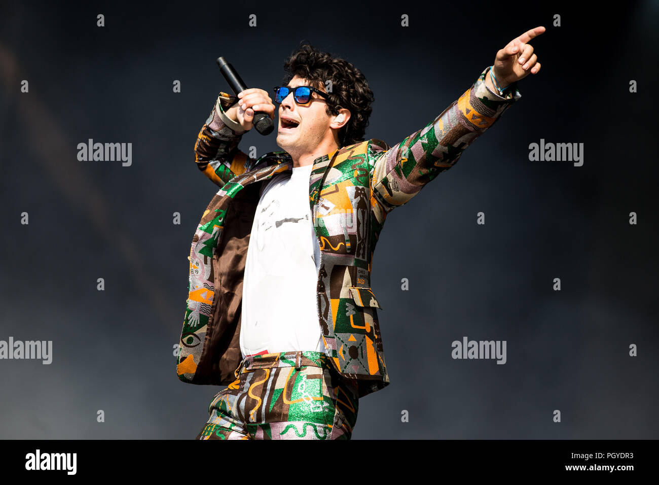 DNCE (Joe Jonas, JinJoo Lee, Cole Whittle, Jack Lawless) performing at ...