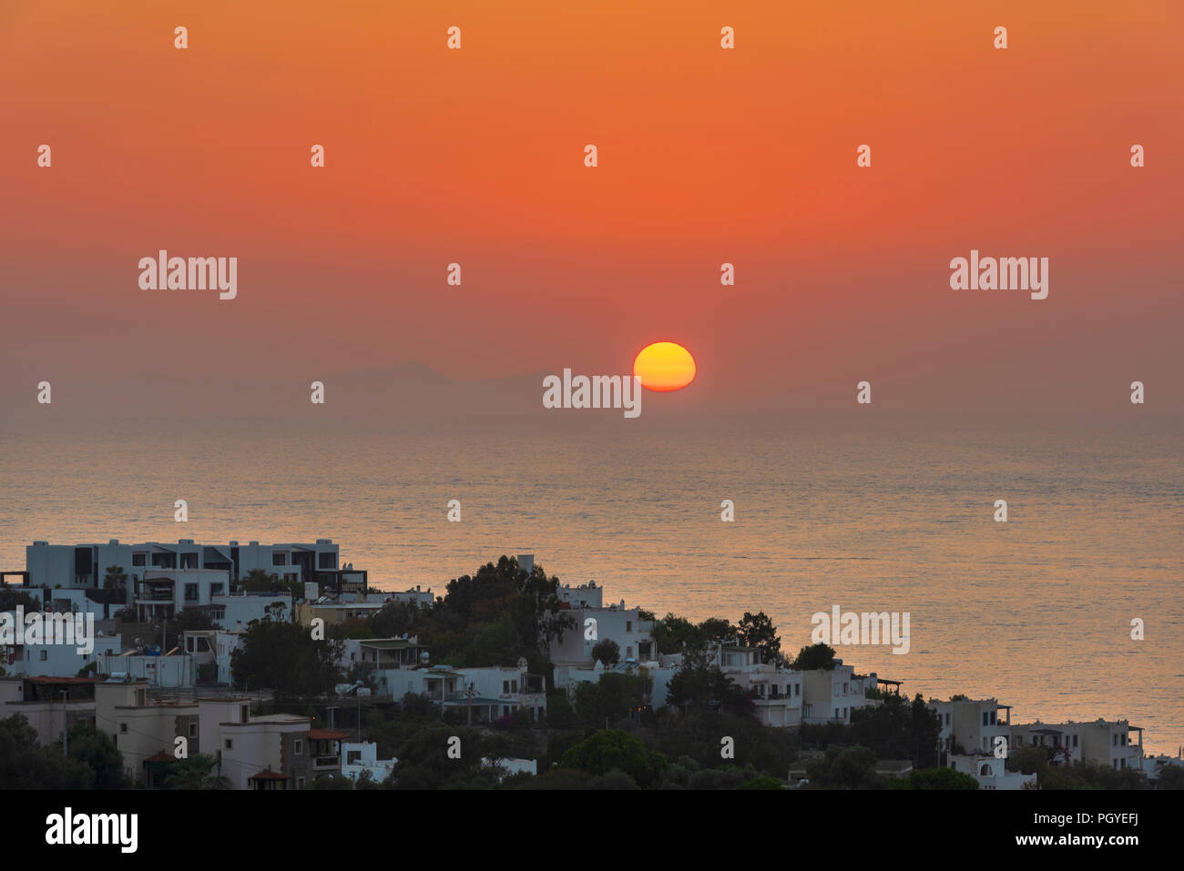 Panoramic sunrise view bodrum hi-res stock photography and images - Alamy