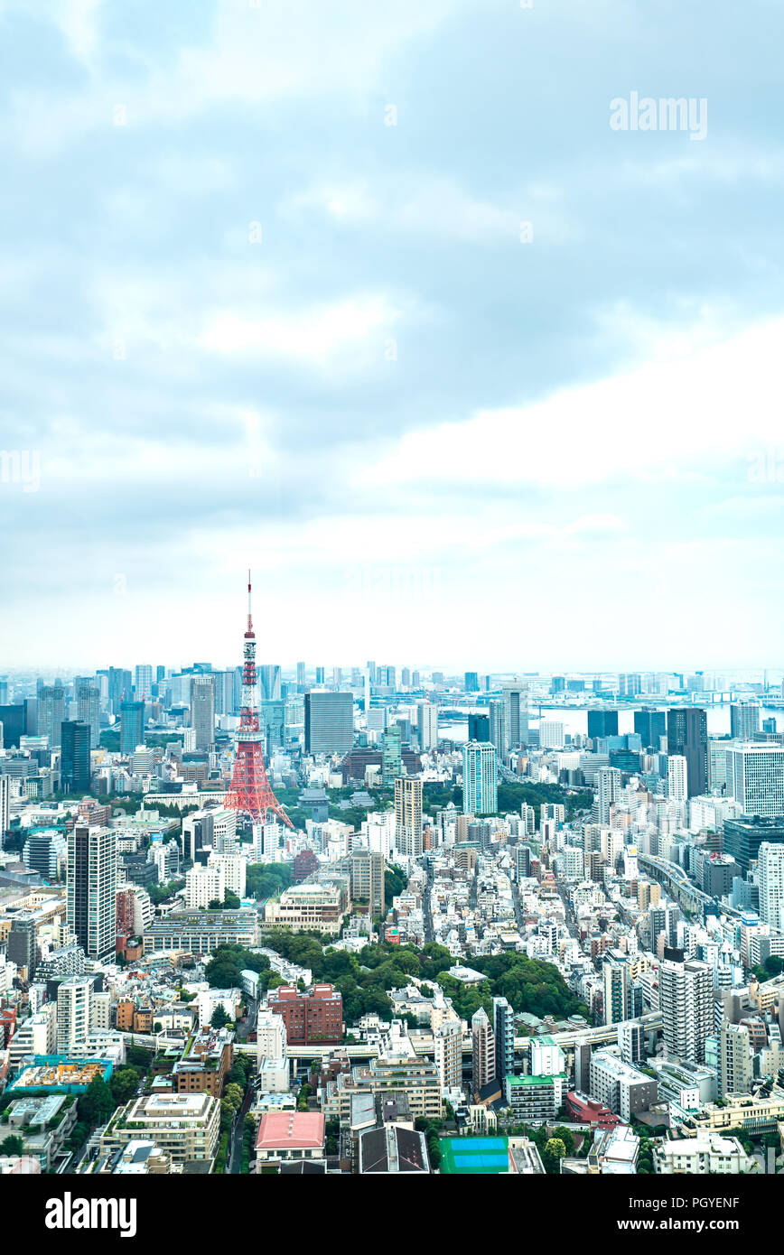Tokyo Tower, Japan - communication and observation tower. It was the ...