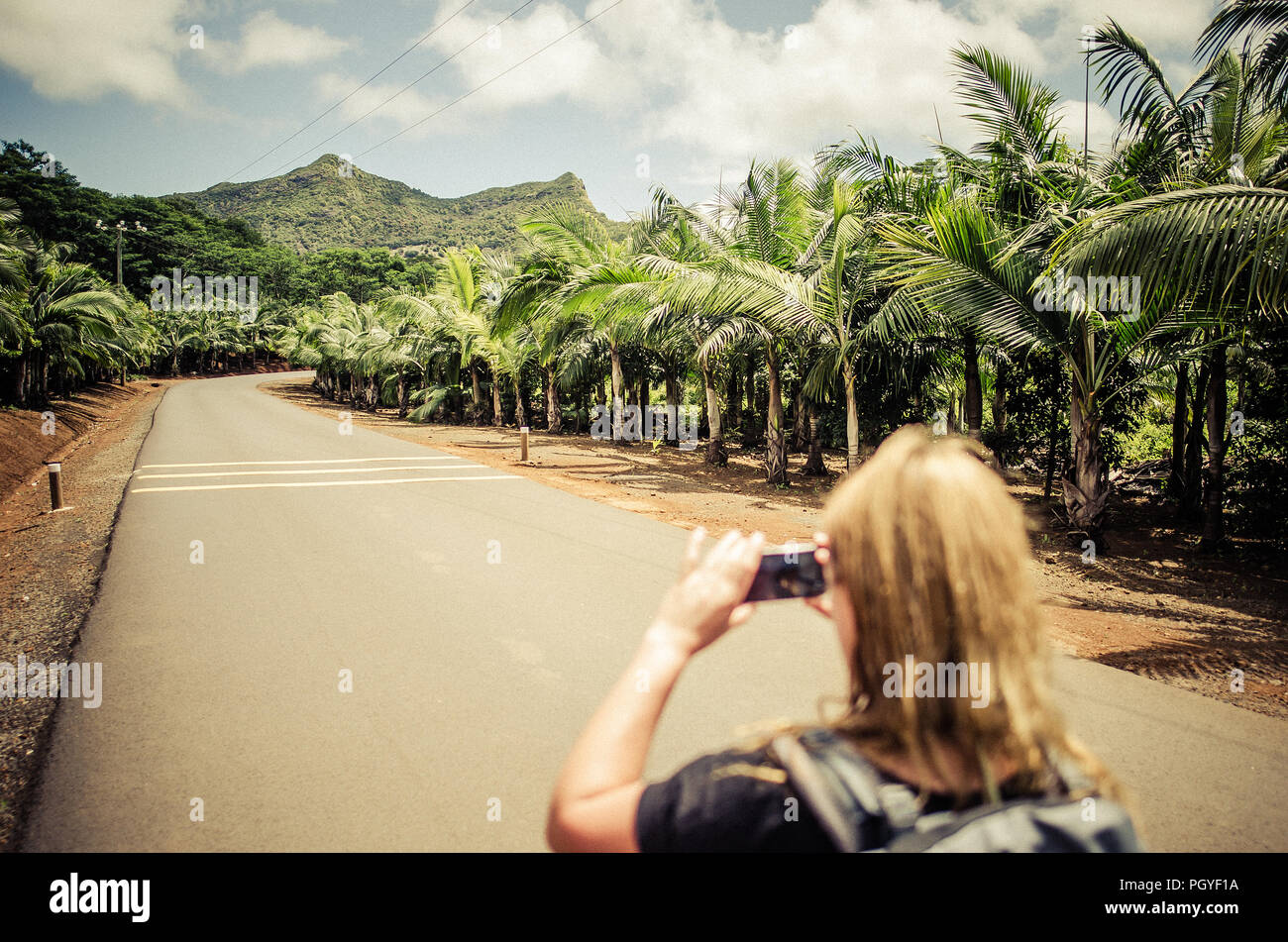 Mauritius Street Photography Stock Photo - Alamy