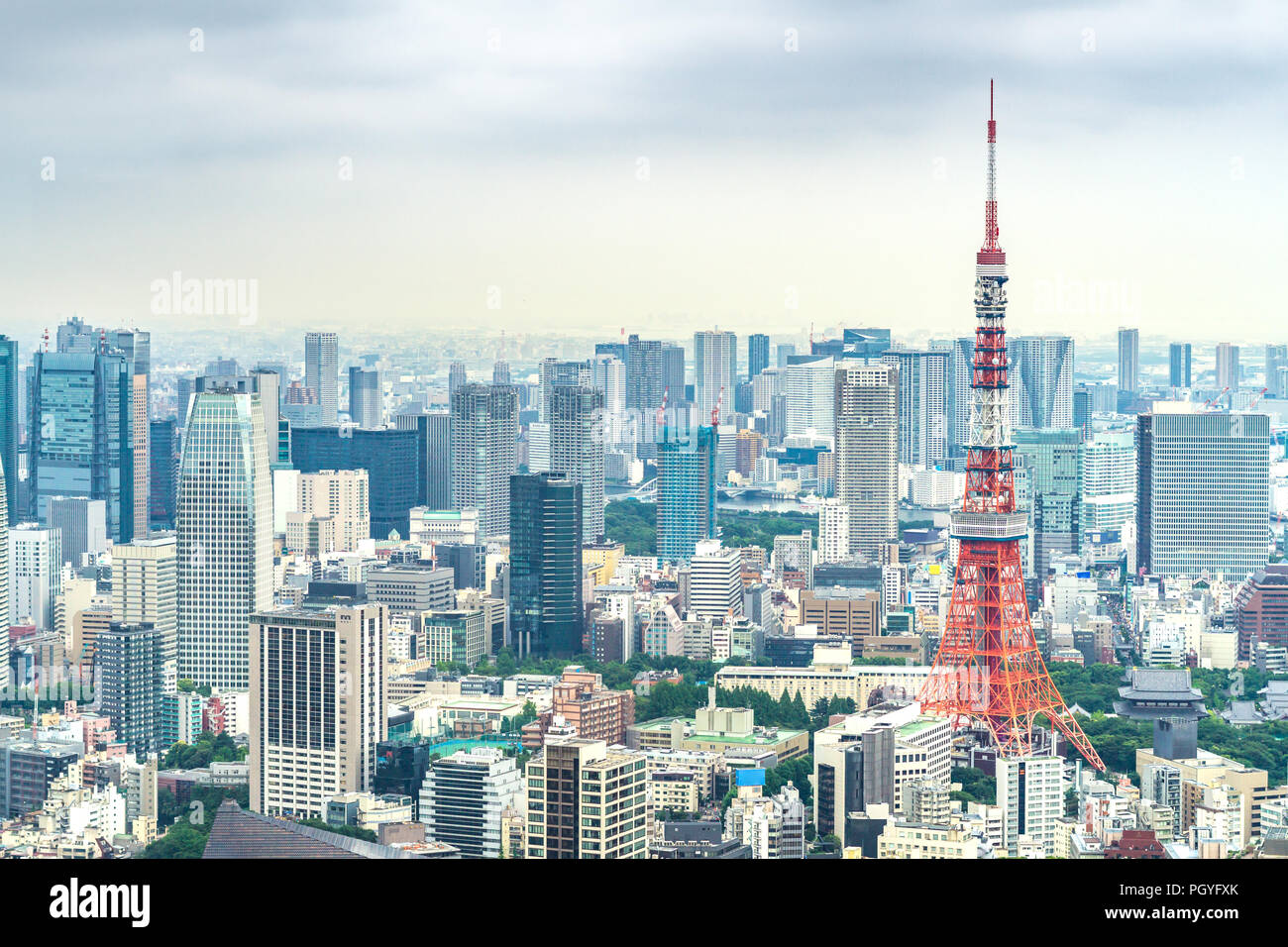 Tokyo Tower, Japan - communication and observation tower. It was the ...
