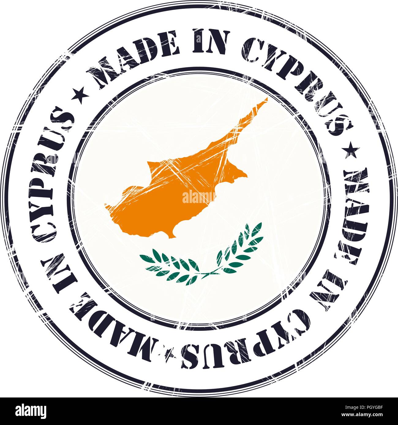 Made In Cyprus Stamp High Resolution Stock Photography and Images - Alamy