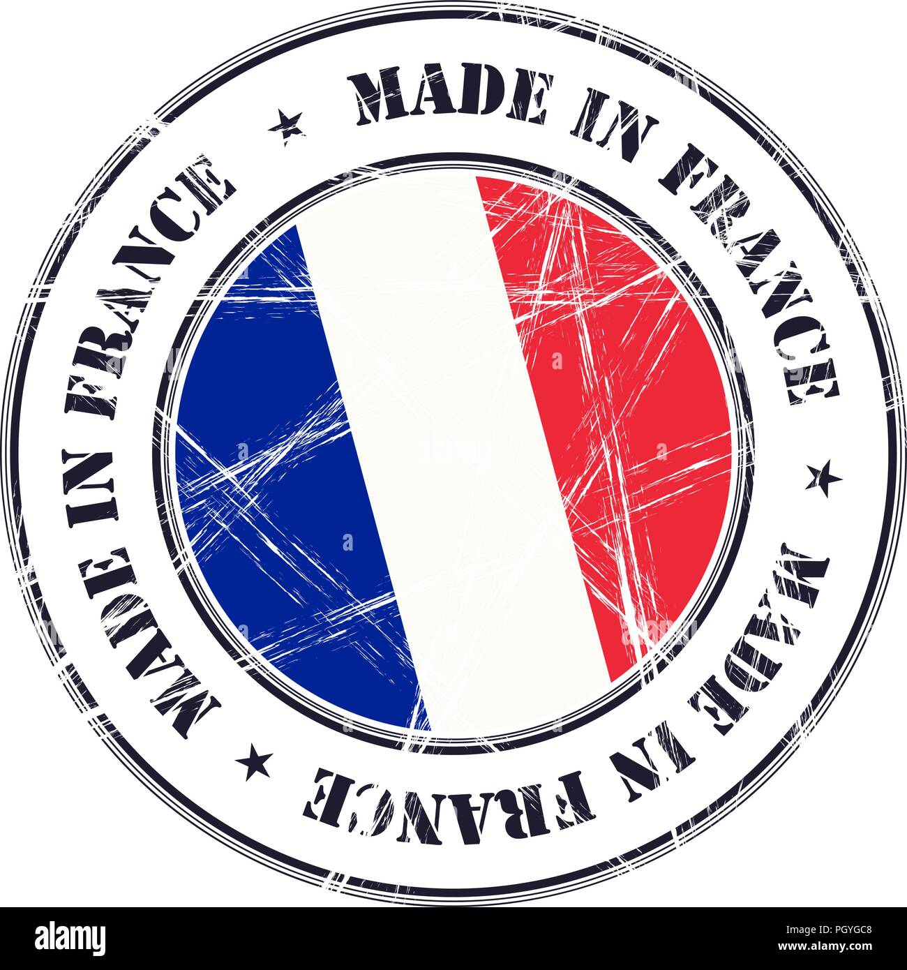 Product of france stamp hi-res stock photography and images - Alamy