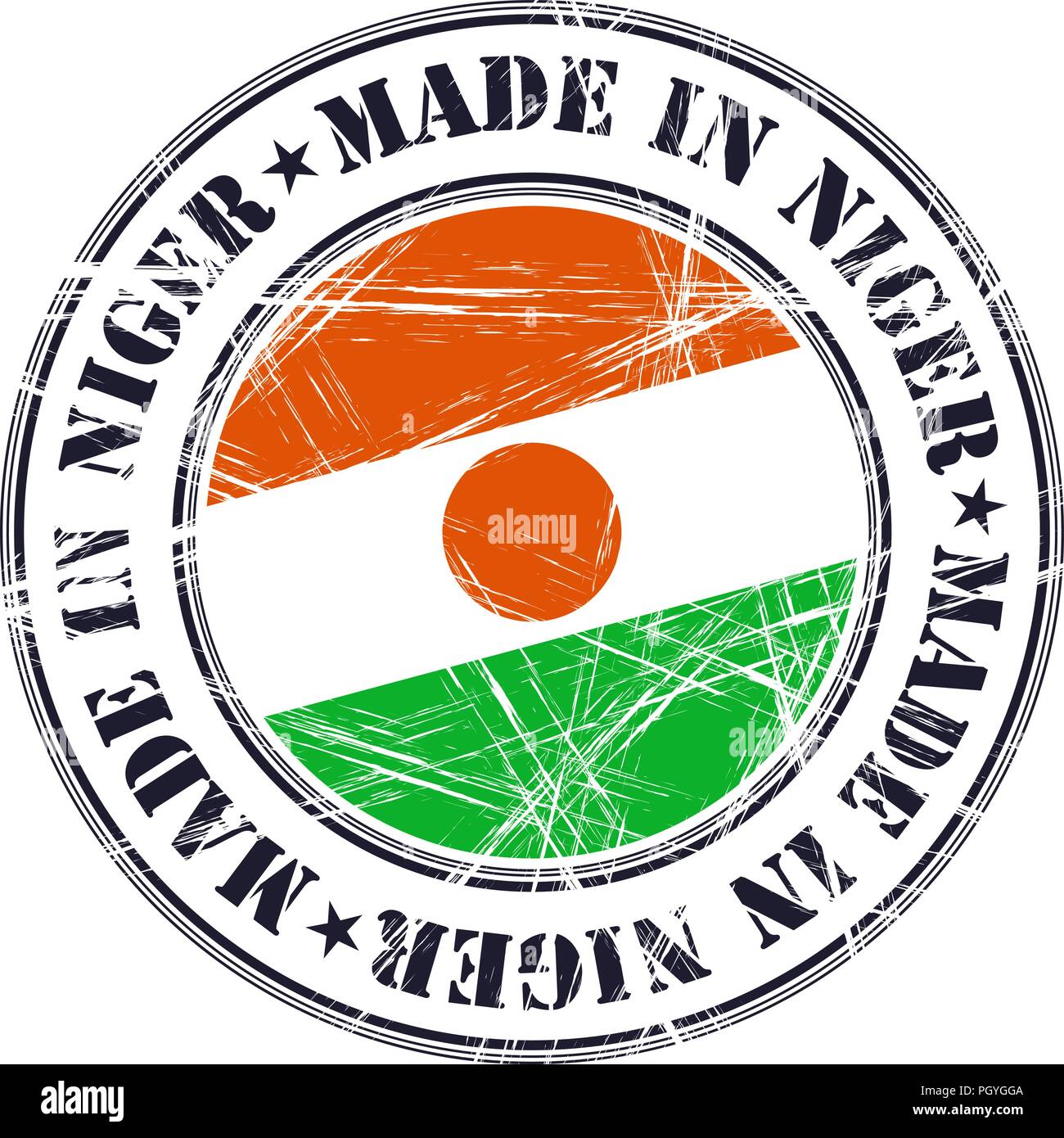 Niger flag background Stock Vector Images - Alamy