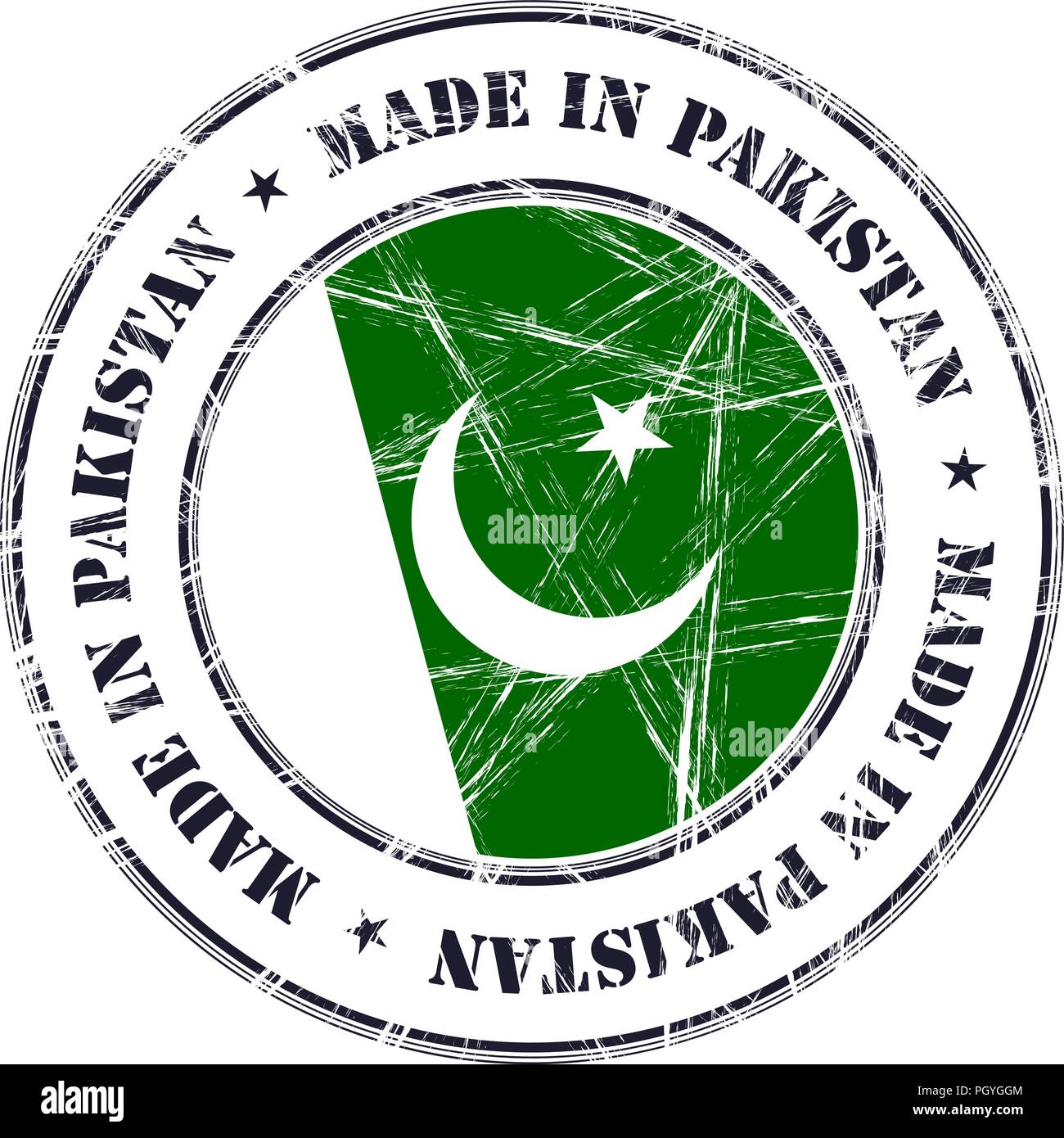 Made in pakistan stamp hi-res stock photography and images - Alamy