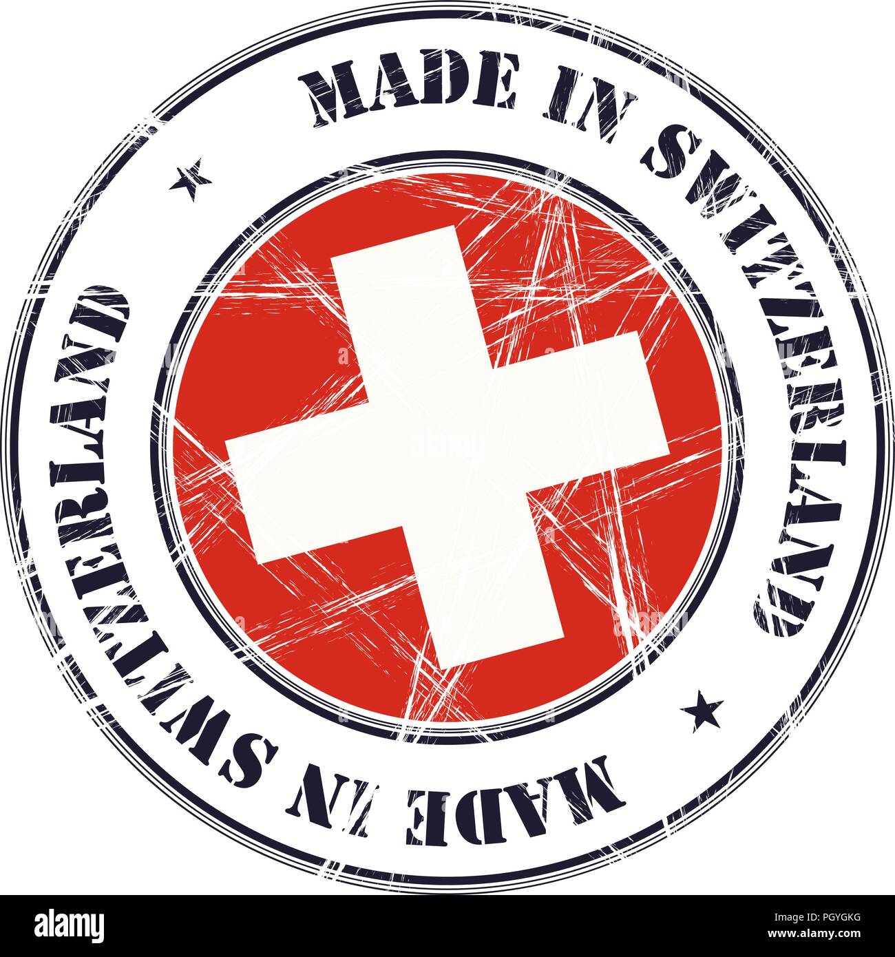 Made in switzerland badge hi-res stock photography and images - Alamy