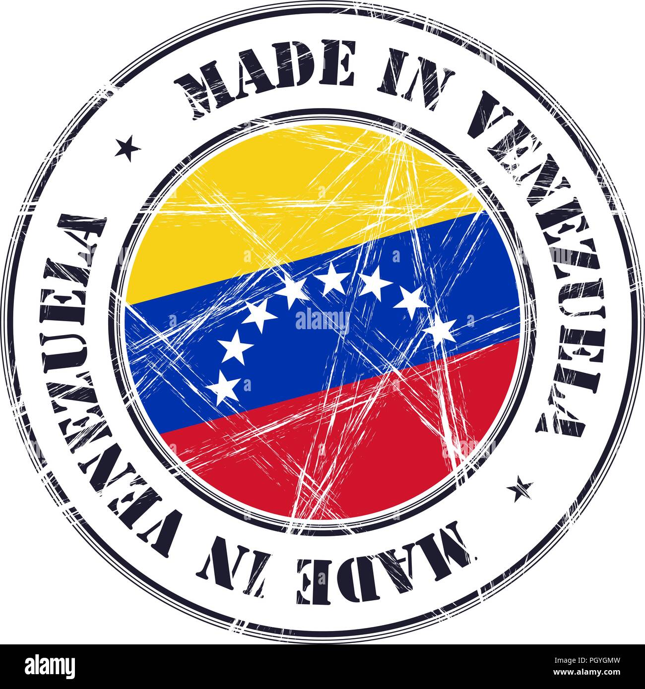 Emblem of venezuela Stock Vector Images - Alamy