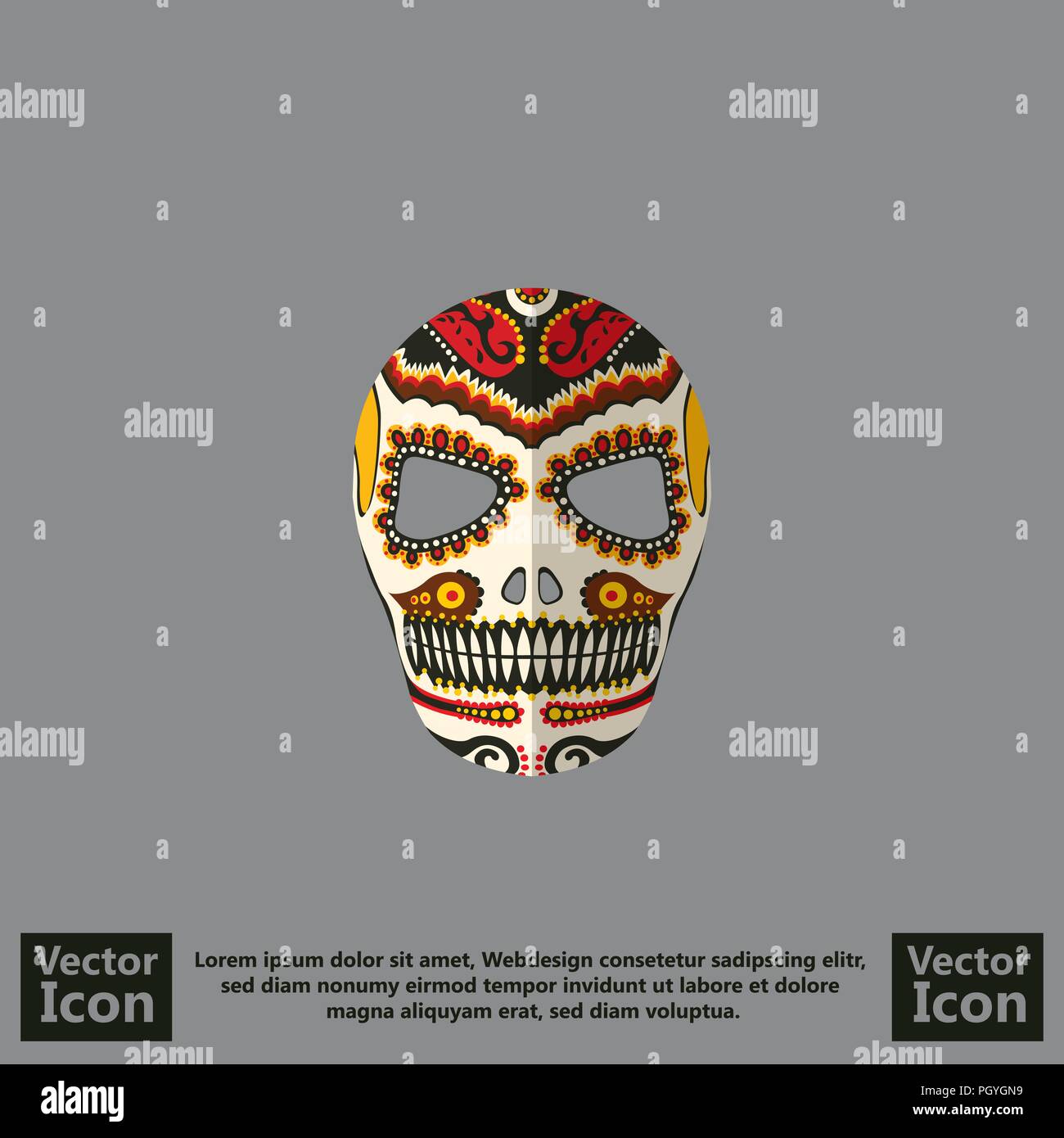 Skeleton motif Stock Vector Images - Alamy