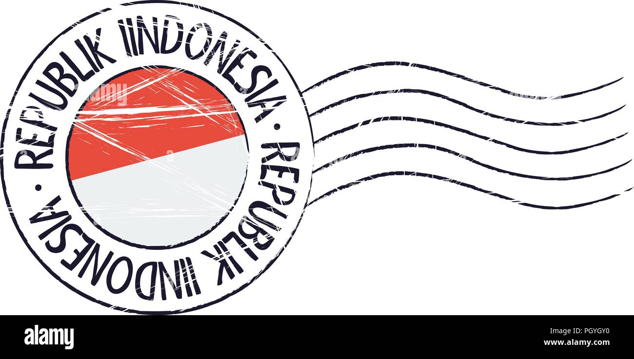 Indonesia postage stamp hi-res stock photography and images - Alamy