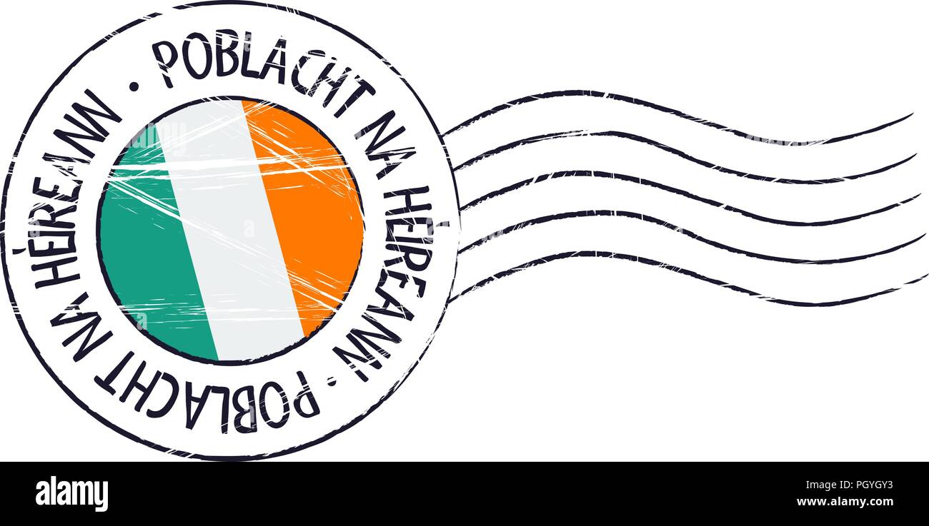 Ireland passport stamp hi-res stock photography and images - Alamy