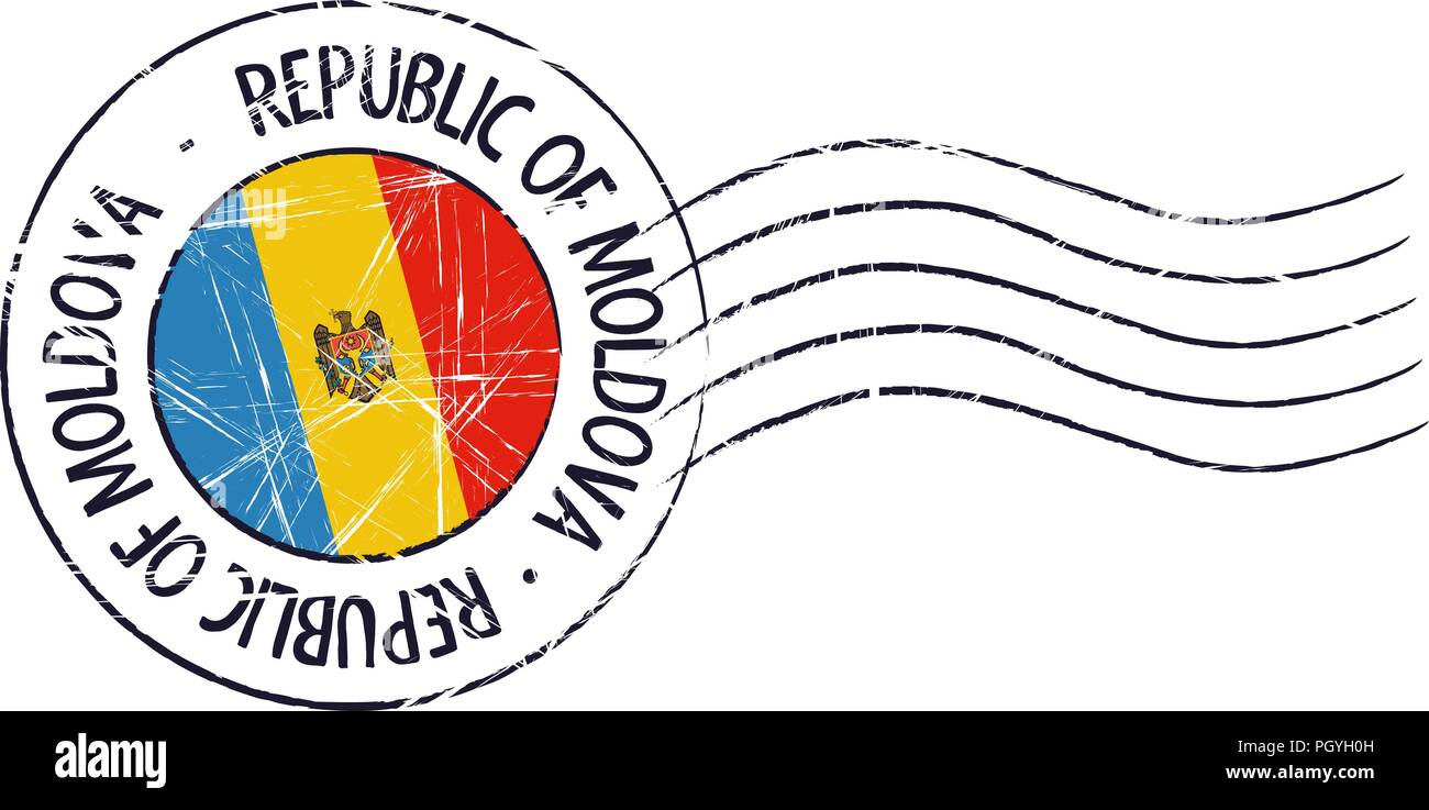 Flag of the republic of moldova Stock Vector Images - Alamy