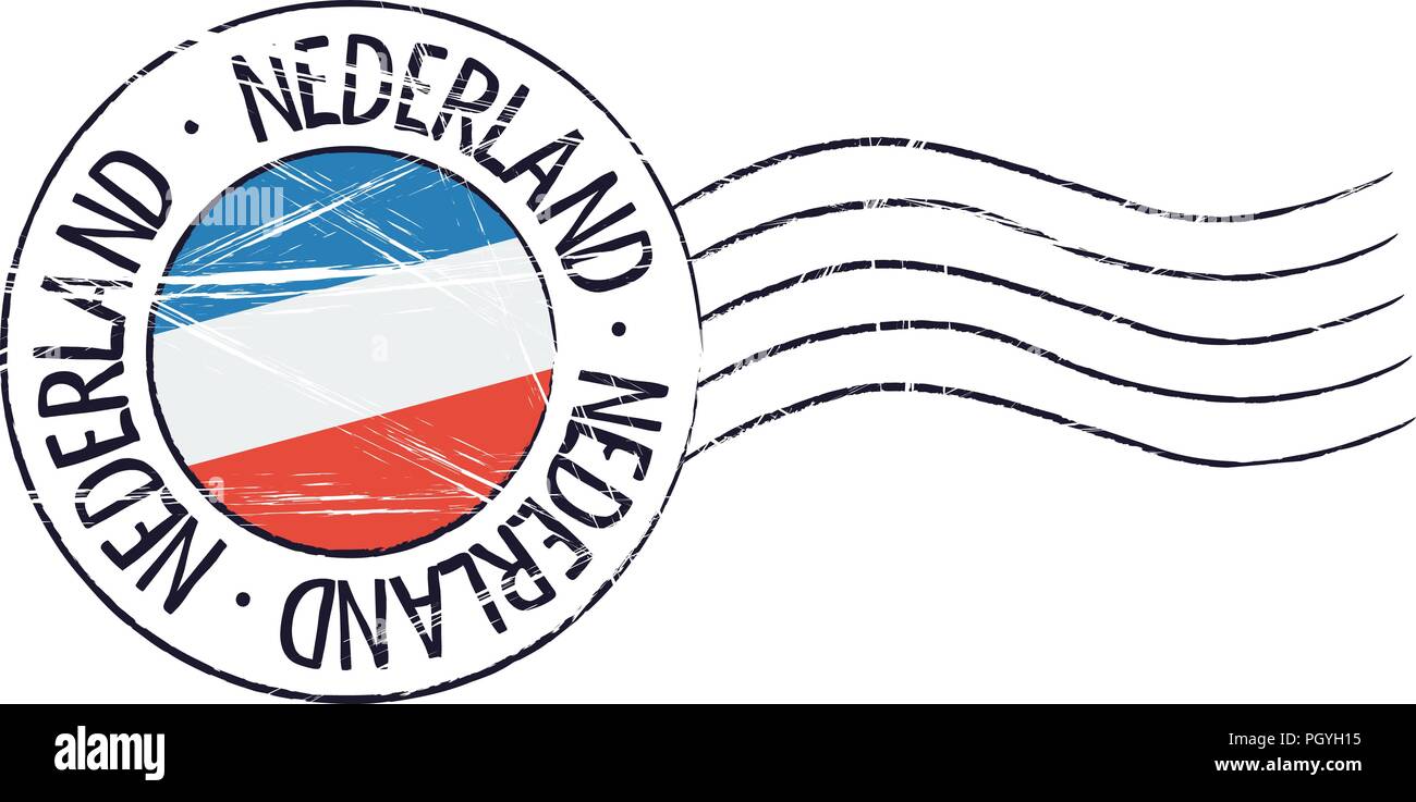 Netherlands stamp Stock Vector Images - Alamy