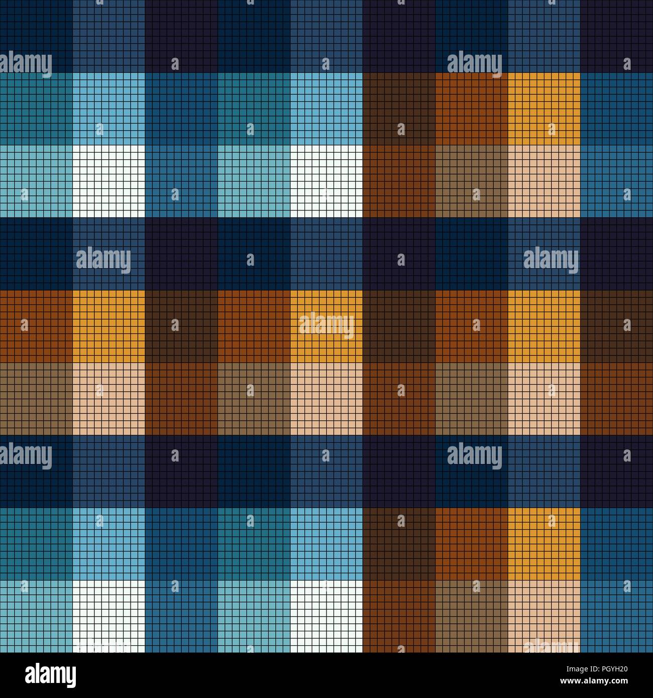 Plaid fabric seamless pattern design Stock Vector Image & Art - Alamy