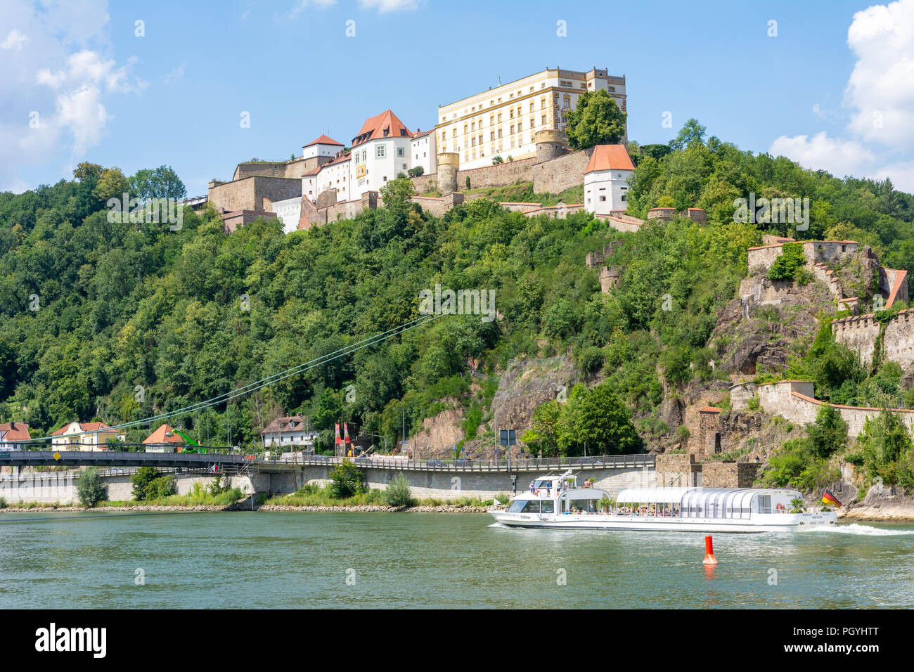 Passau castle hi-res stock photography and images - Alamy
