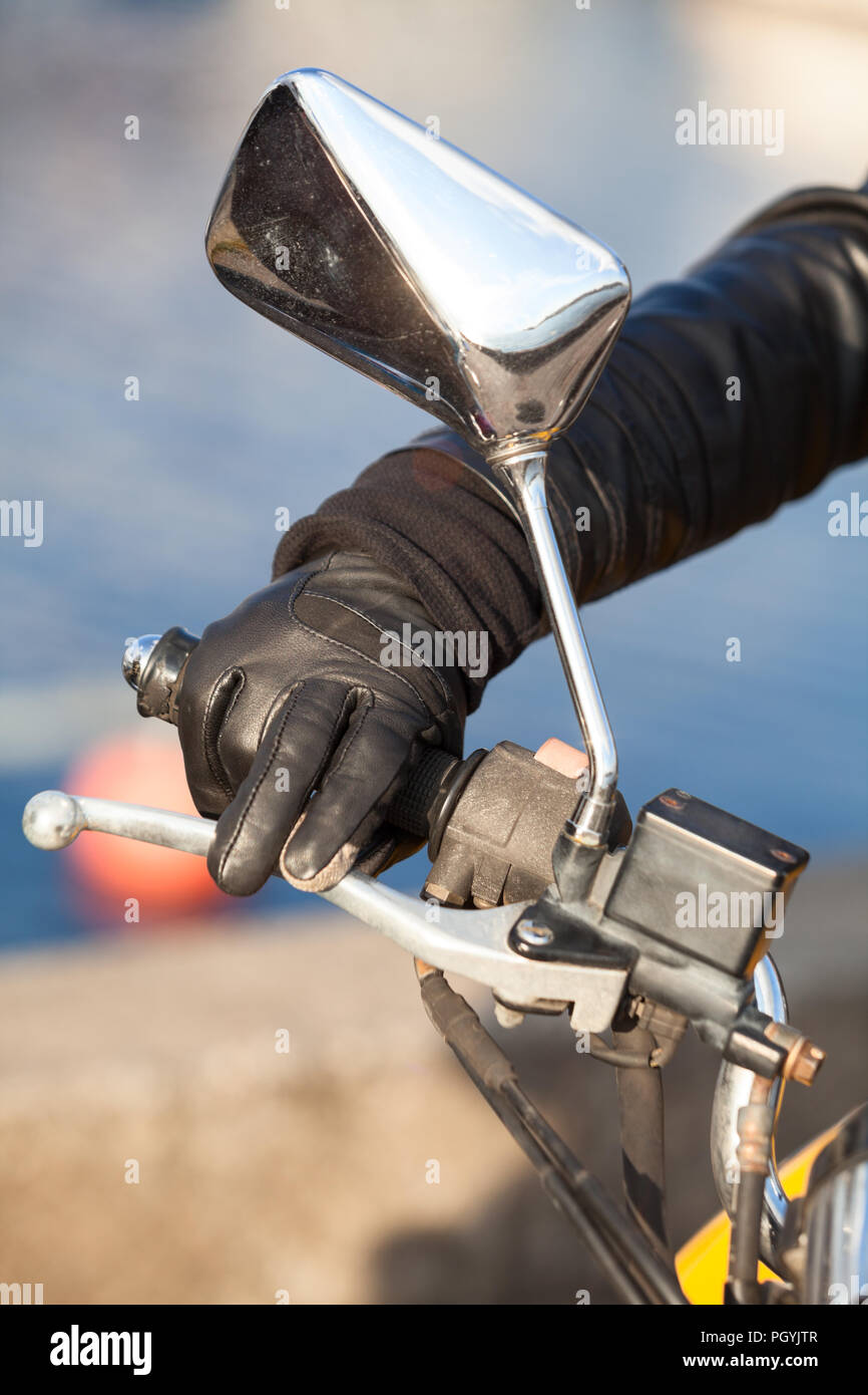 Motorcycle throttle vintage hi-res stock photography and images - Alamy