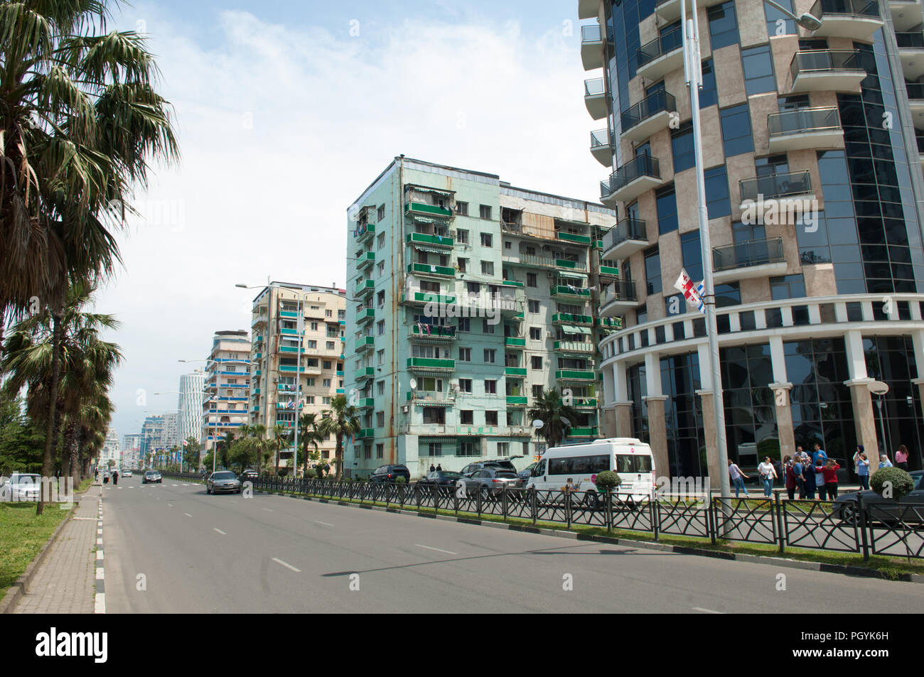 The Main Highway into Batumi Stock Photo - Alamy