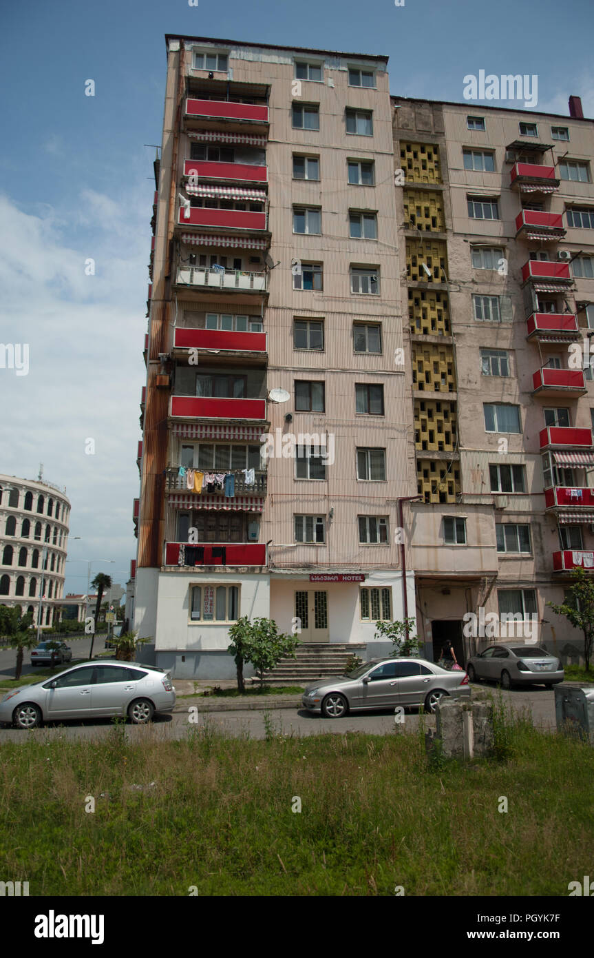High Rise Living, Batumi Stock Photo - Alamy
