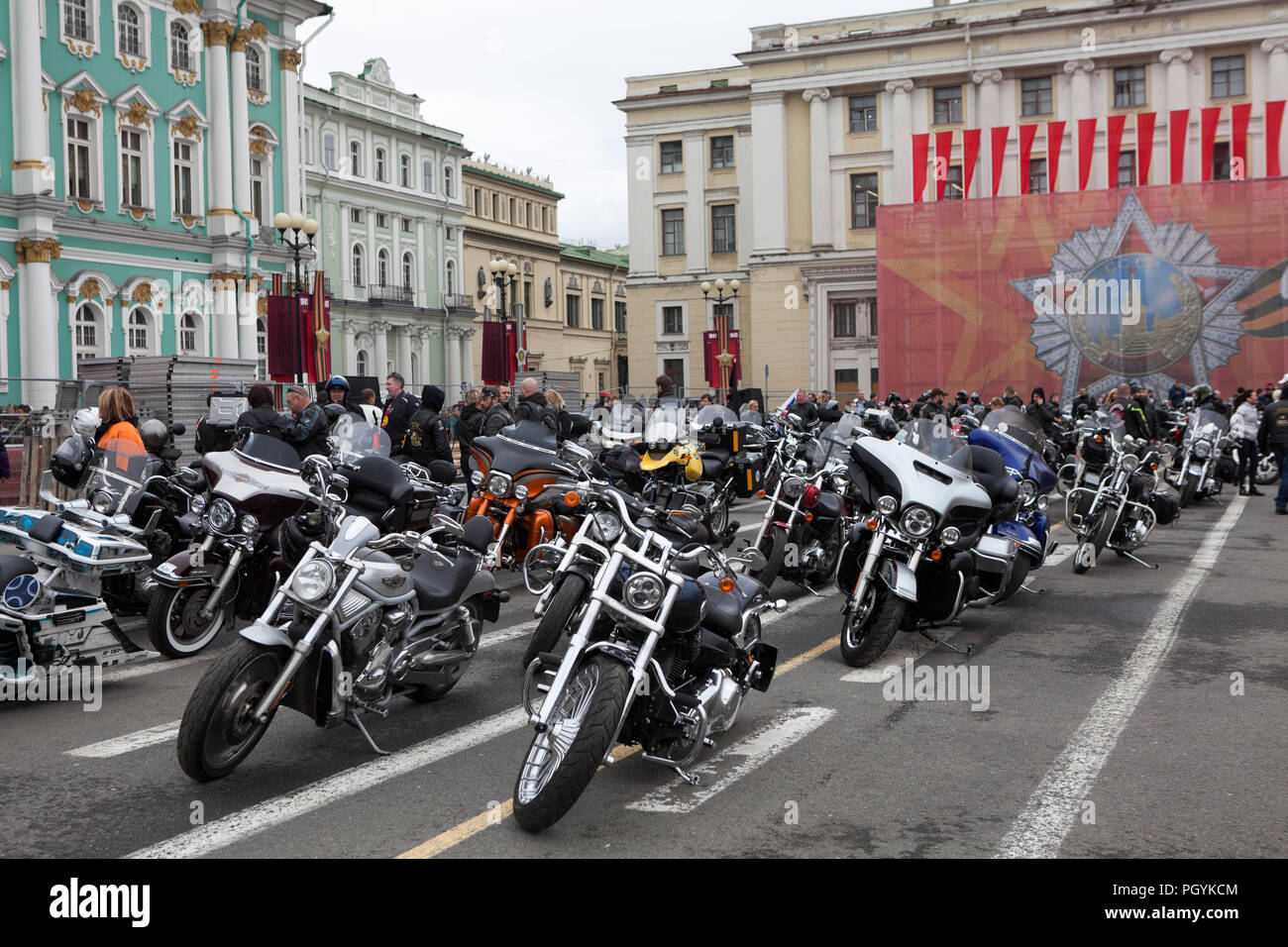Choppers parade hi-res stock photography and images - Alamy