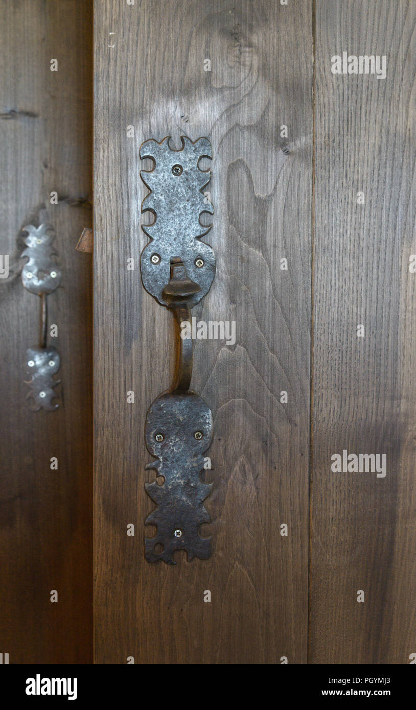 Ancient artisan iron locks Stock Photo - Alamy