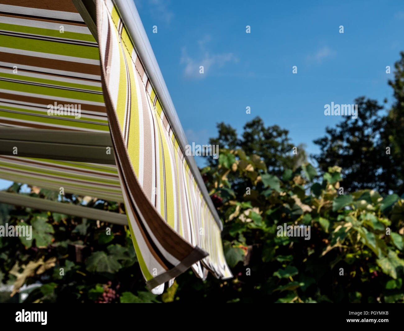 Sun shade awning hi-res stock photography and images - Alamy