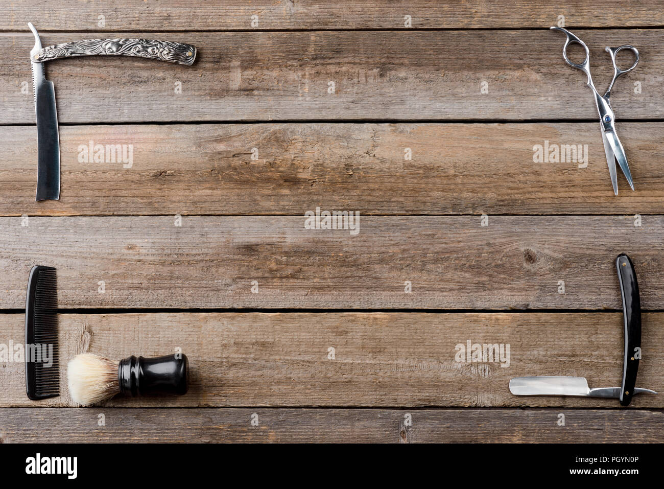 Straight razors hi-res stock photography and images - Alamy