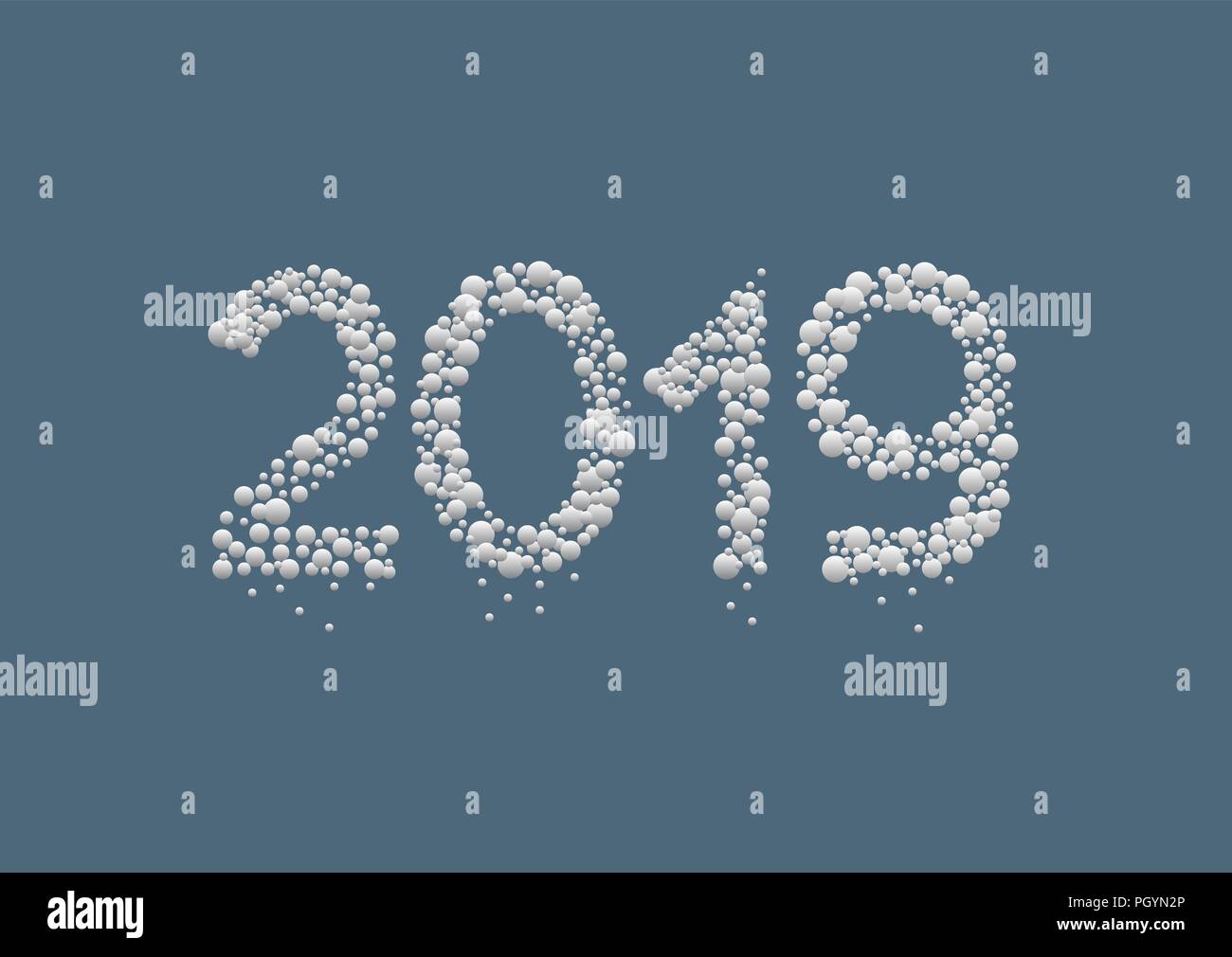 Christmas snowy alphabet font hi-res stock photography and images - Alamy