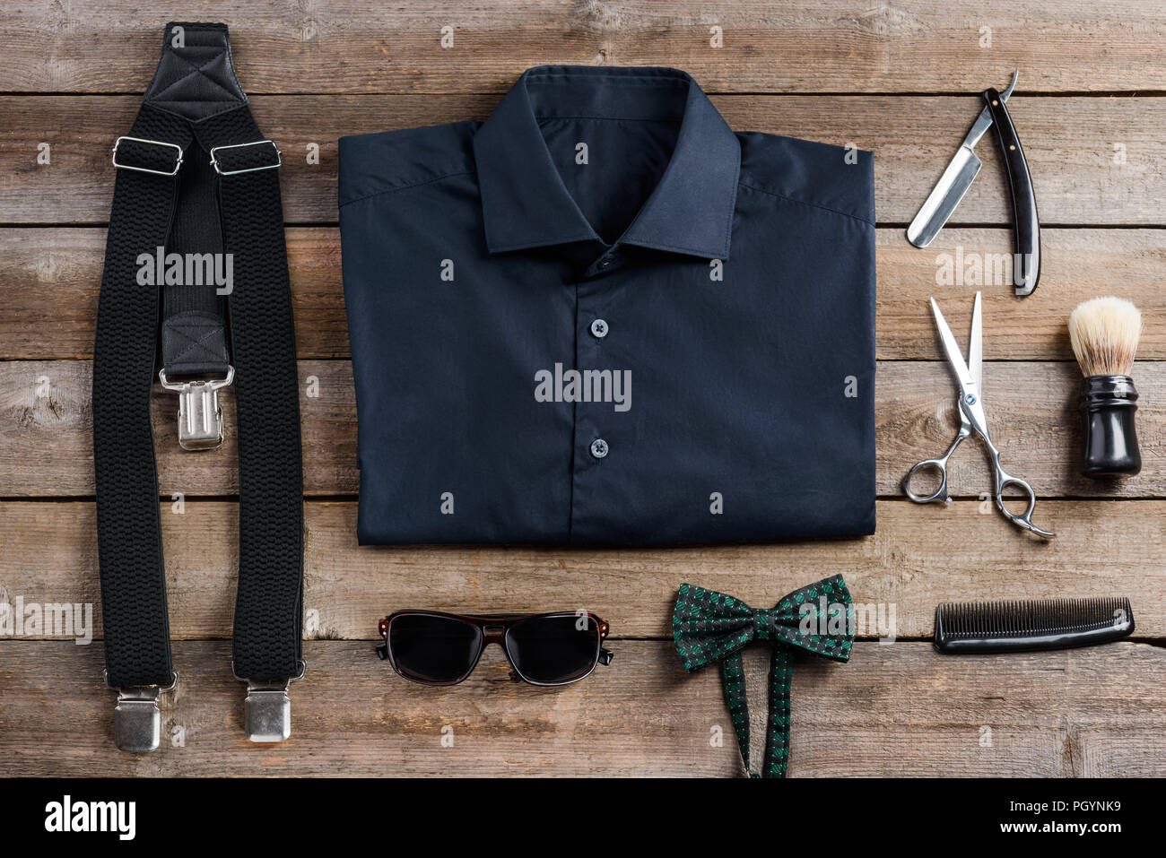 Shop Suspenders High Resolution Stock Photography and Images - Alamy