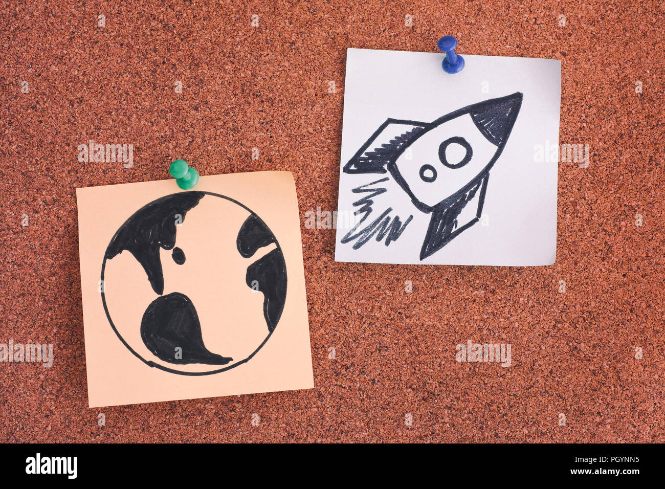 Rocket paper hi-res stock photography and images - Alamy