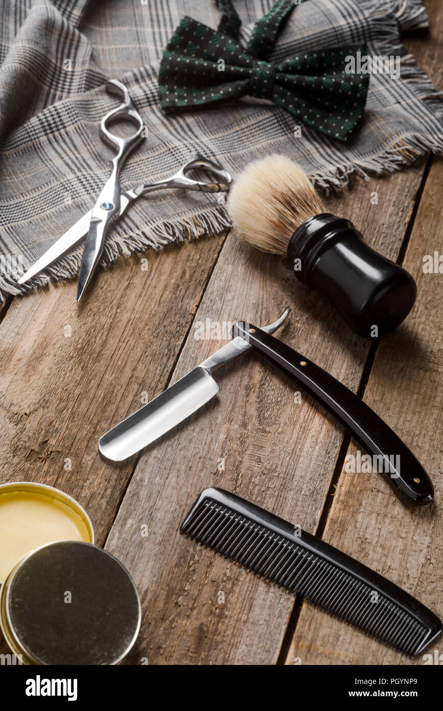 Tie and scissors hi-res stock photography and images - Alamy