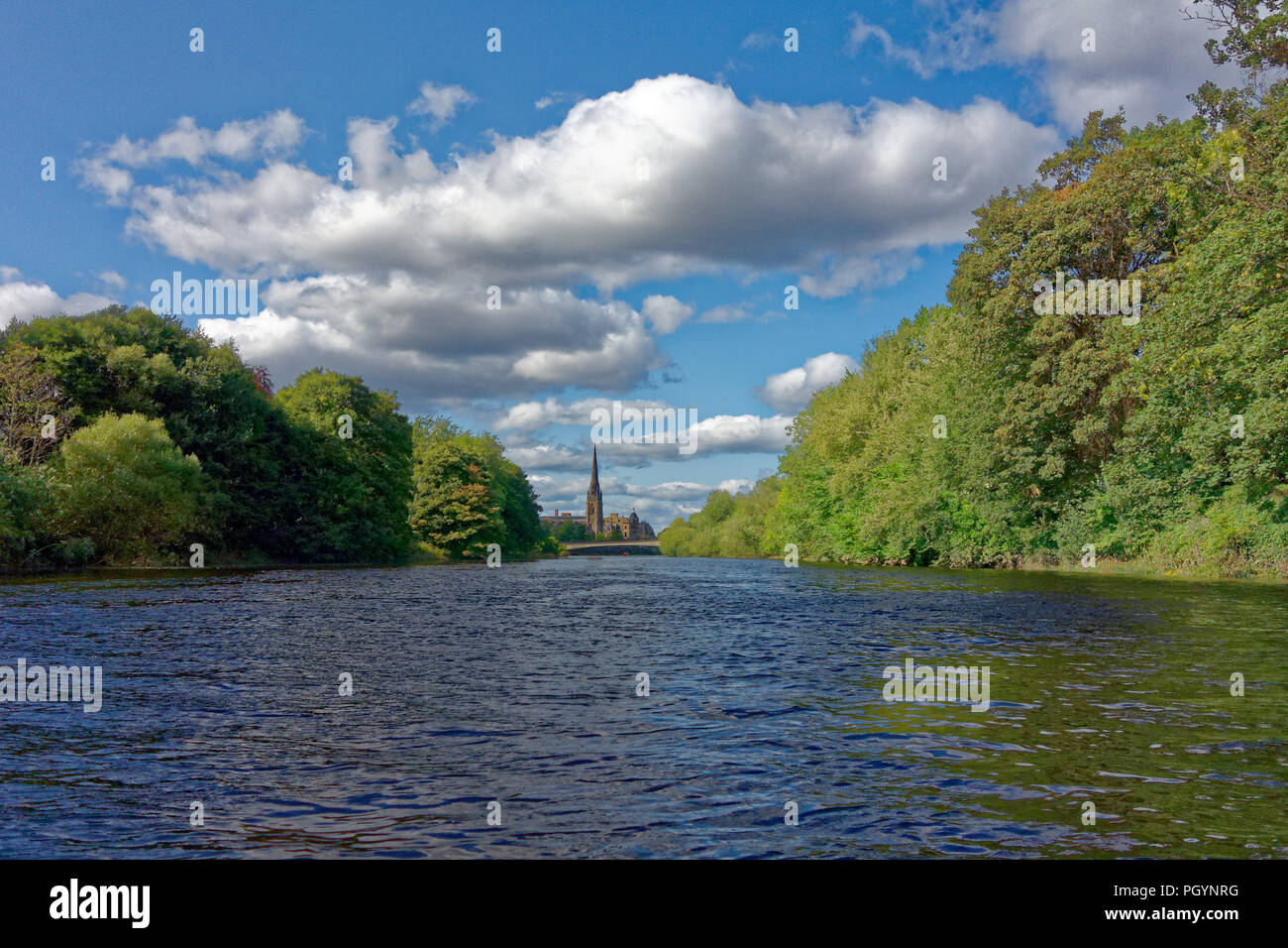 Moncreiffe island river tay hi-res stock photography and images - Alamy