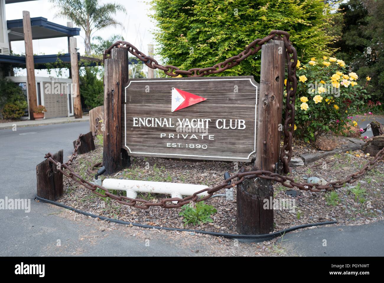 Encinal yacht club hi-res stock photography and images - Alamy