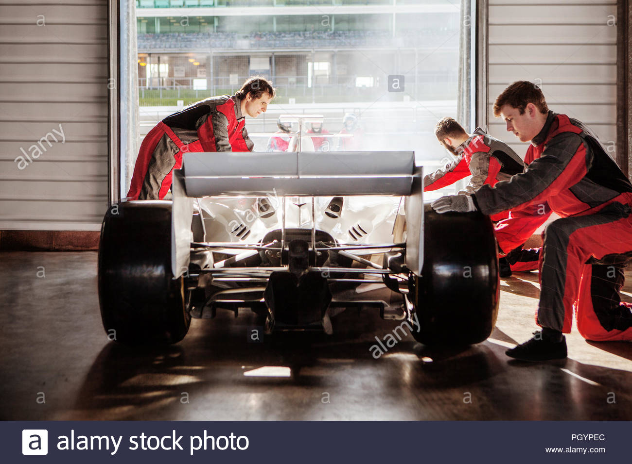 Car In Pit Garage High Resolution Stock Photography and Images - Alamy