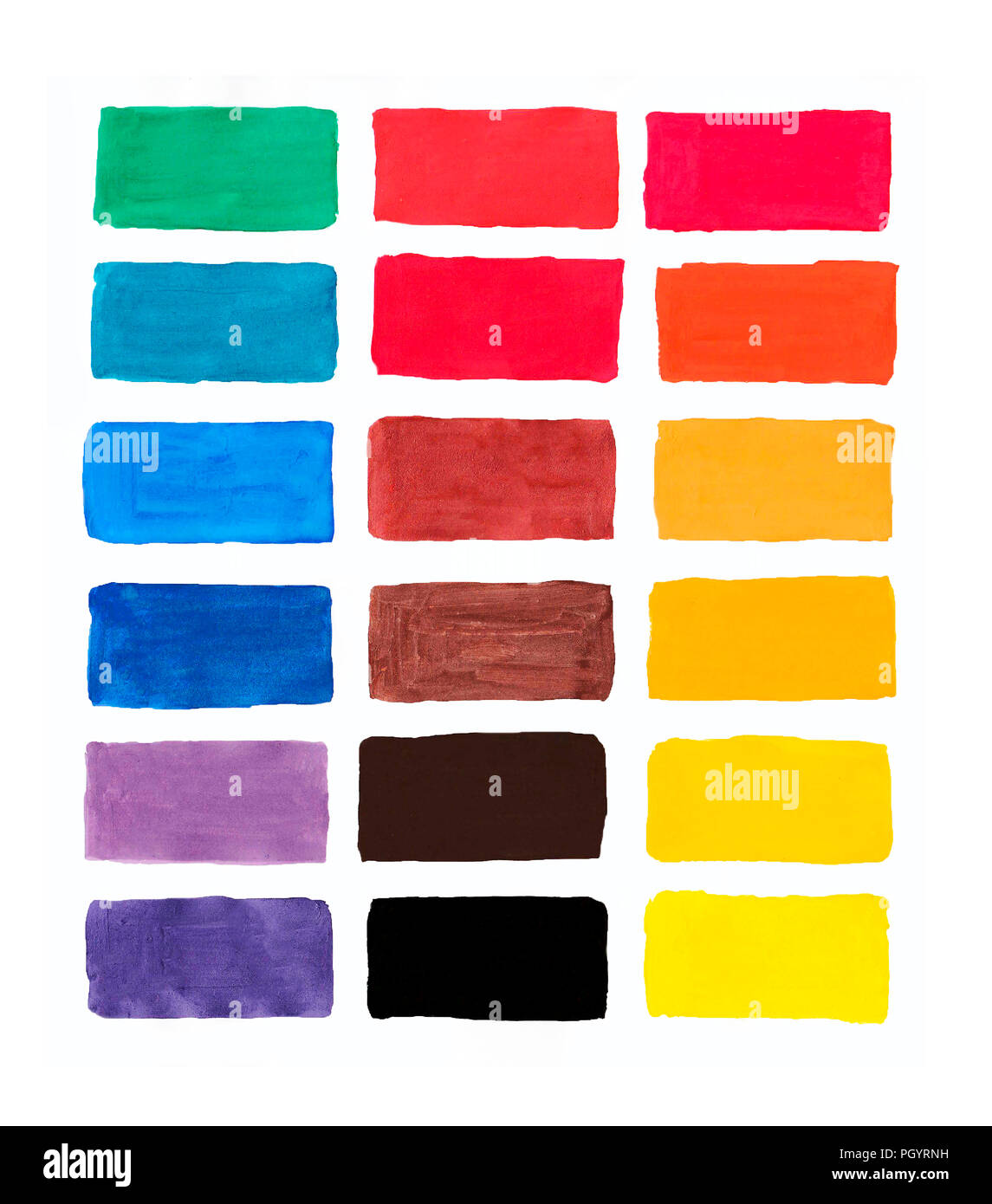 Rainbow Colours List