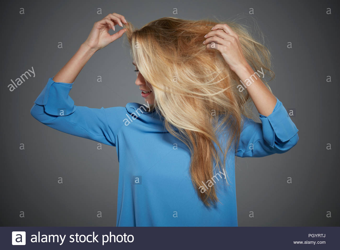 Tossing Hair Stock Photos & Tossing Hair Stock Images - Alamy