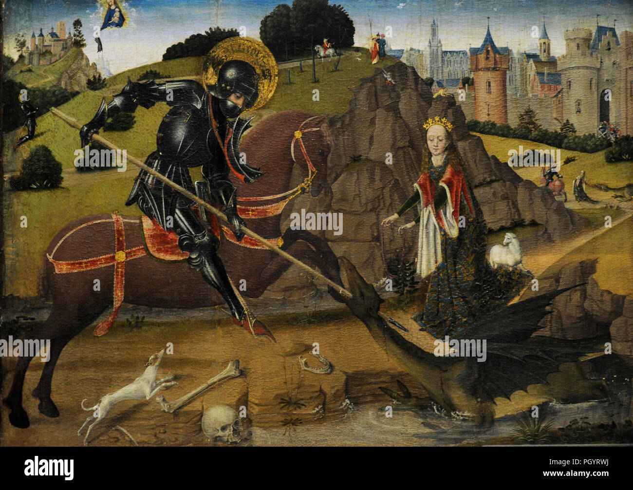 St george and the dragon hi-res stock photography and images - Alamy