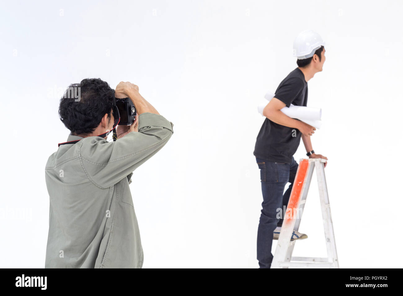 Professional photographer team hi-res stock photography and images - Alamy