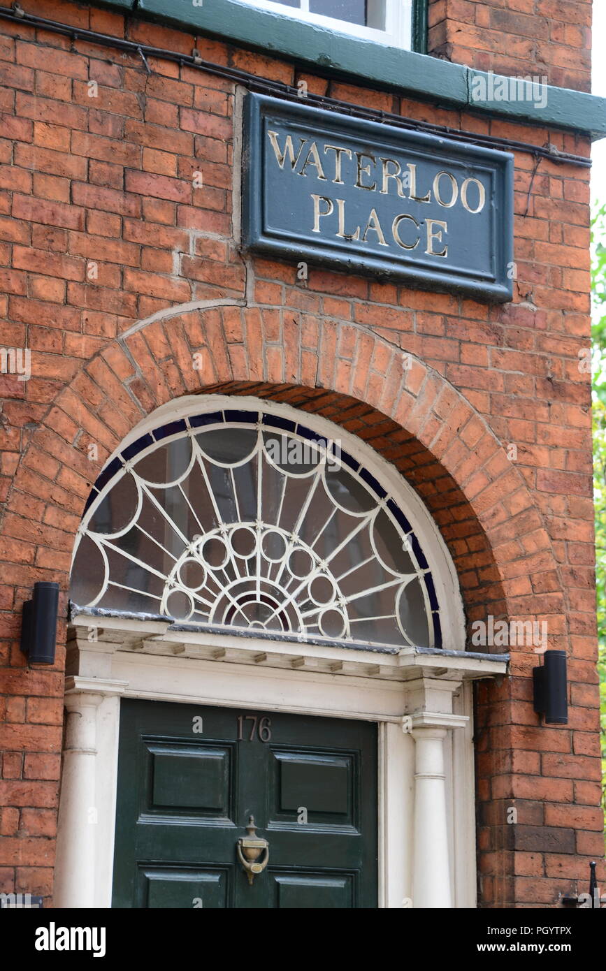 Waterloo place at manchester university hi-res stock photography and ...