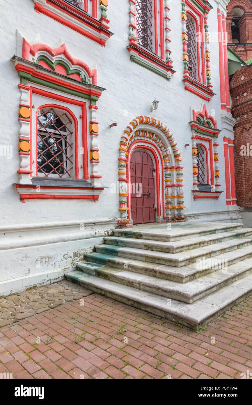 Church of image of Saviour Not Made by Hands on the river Setun (1676 ...