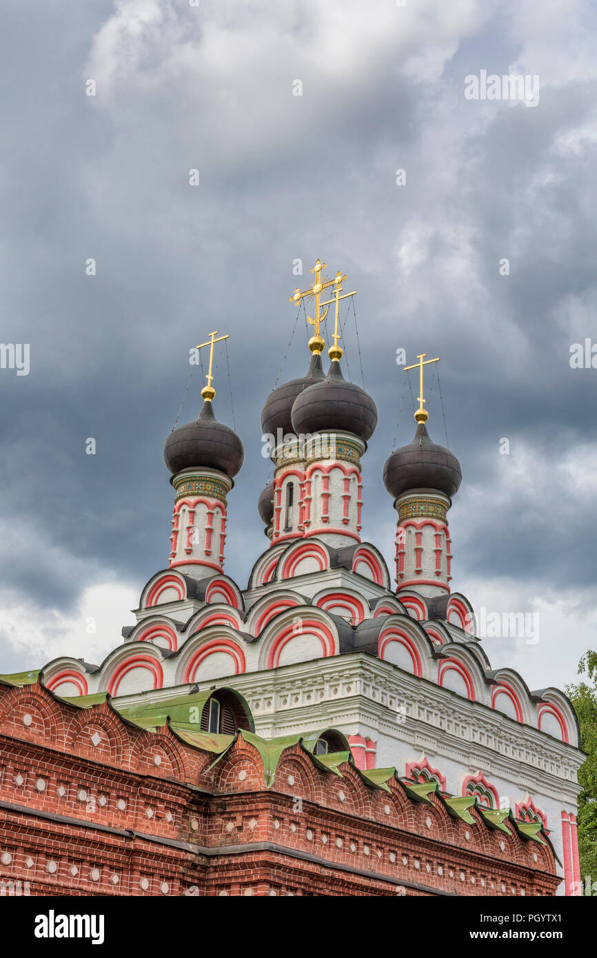 Church of image of Saviour Not Made by Hands on the river Setun (1676 ...