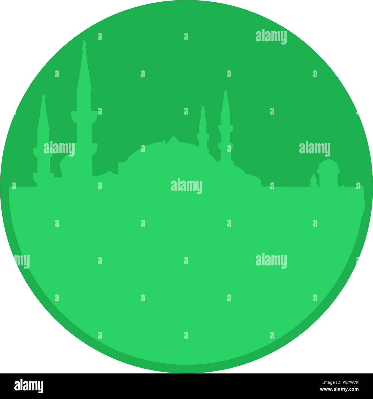 Mosque logo hi-res stock photography and images - Alamy