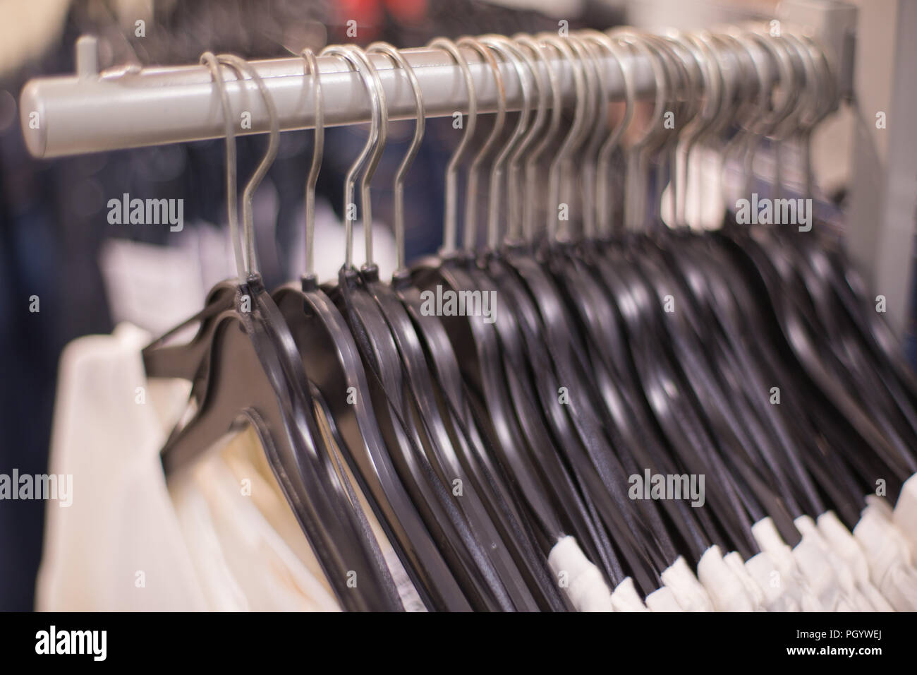 Hangers store hi-res stock photography and images - Alamy