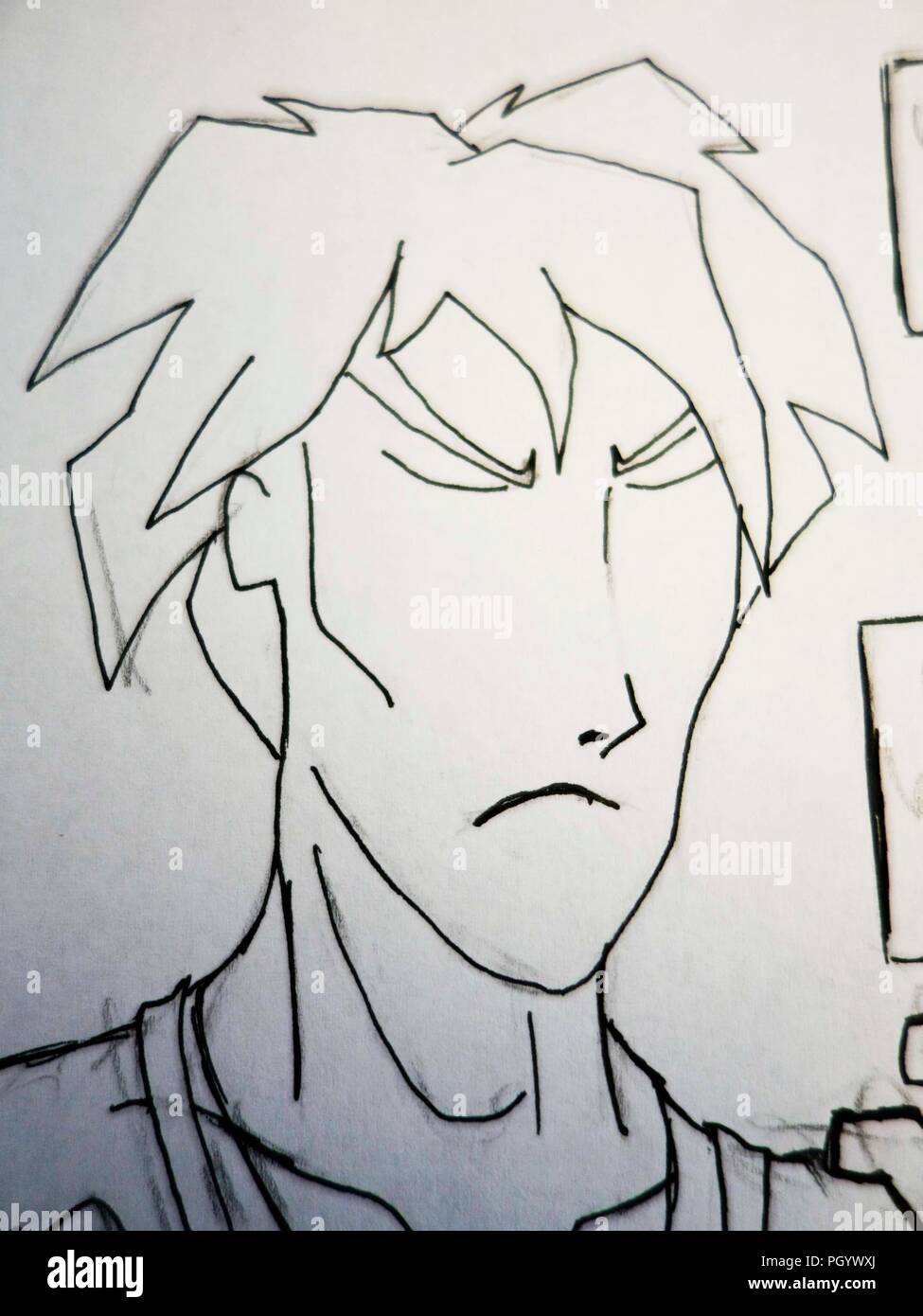 Anime Male Face Shapes
