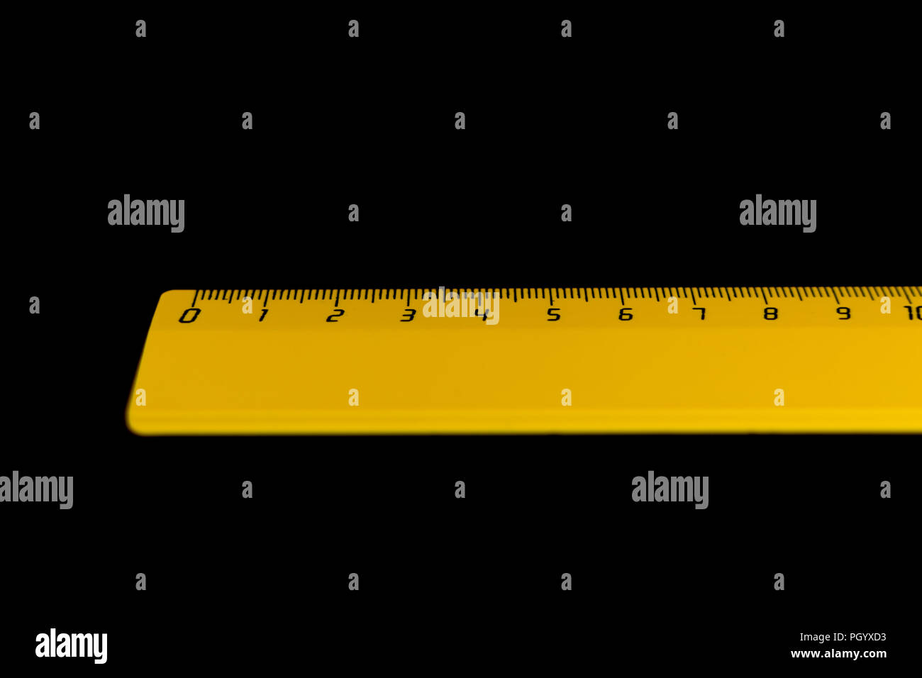 Plastic ruler centimeters hi-res stock photography and images - Alamy