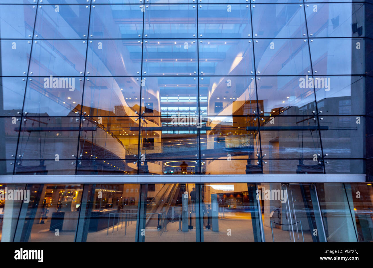 Royal Danish Library, The Black Diamond library, Designed by architects ...