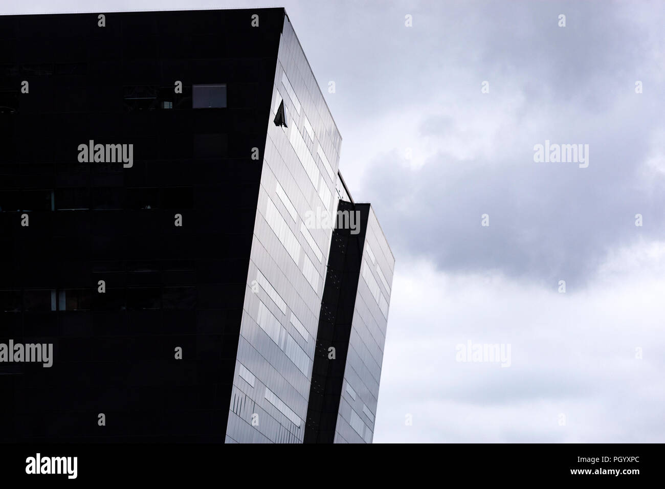 Window open in the Royal Danish Library, The Black Diamond library ...