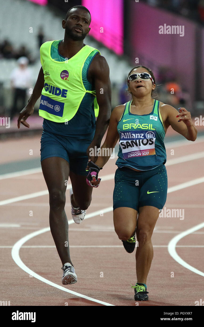 Womens 100m t11 final hi-res stock photography and images - Alamy