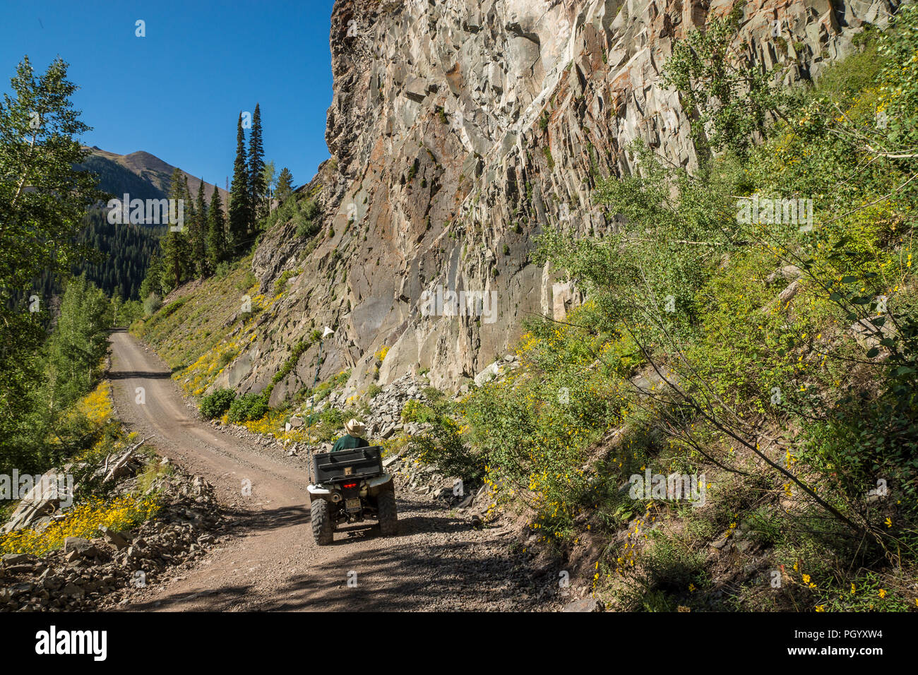 Atv driving hi-res stock photography and images - Alamy